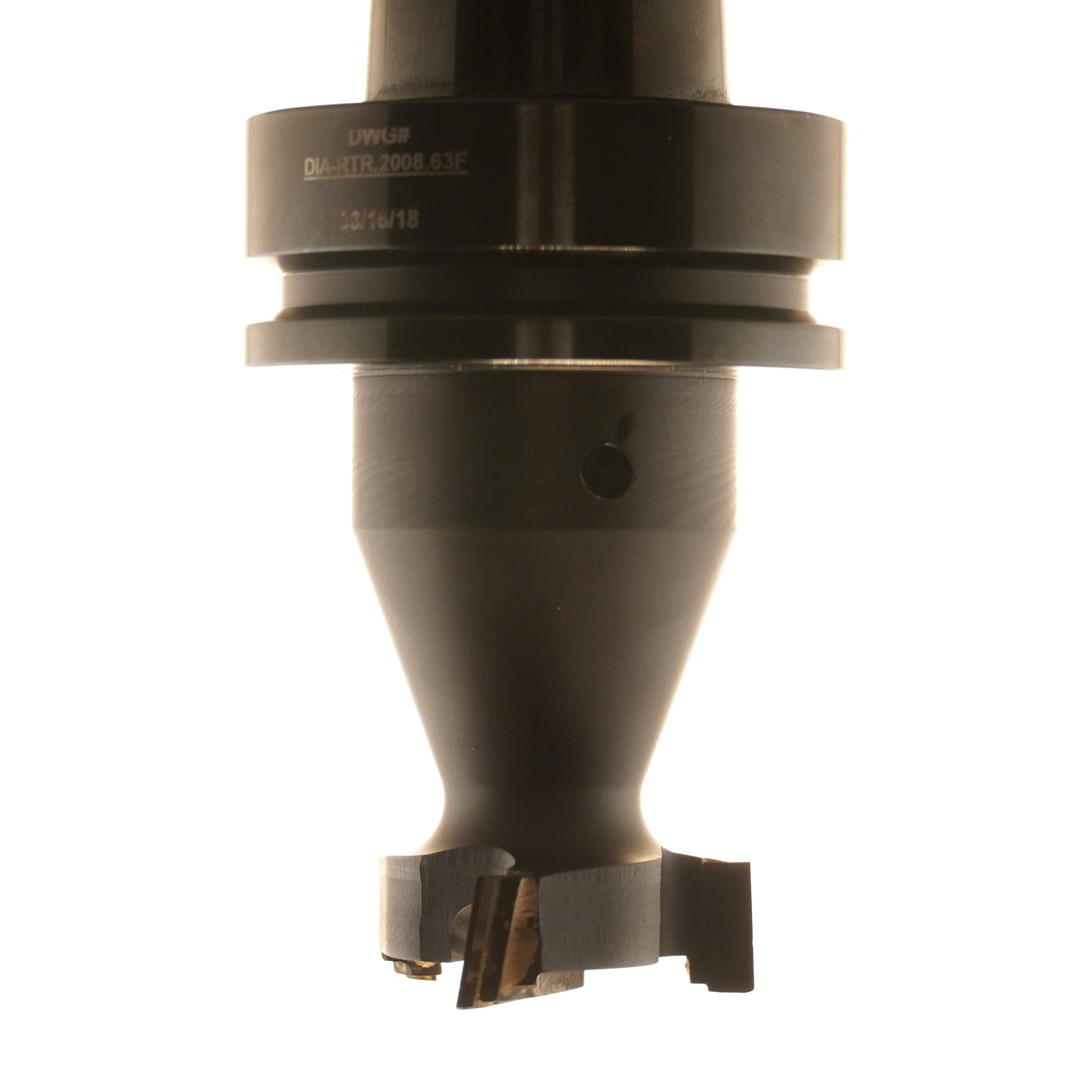 HSK63F Corner Clean-out / Integrated PCD Diamond Tool for MDF / Shaker